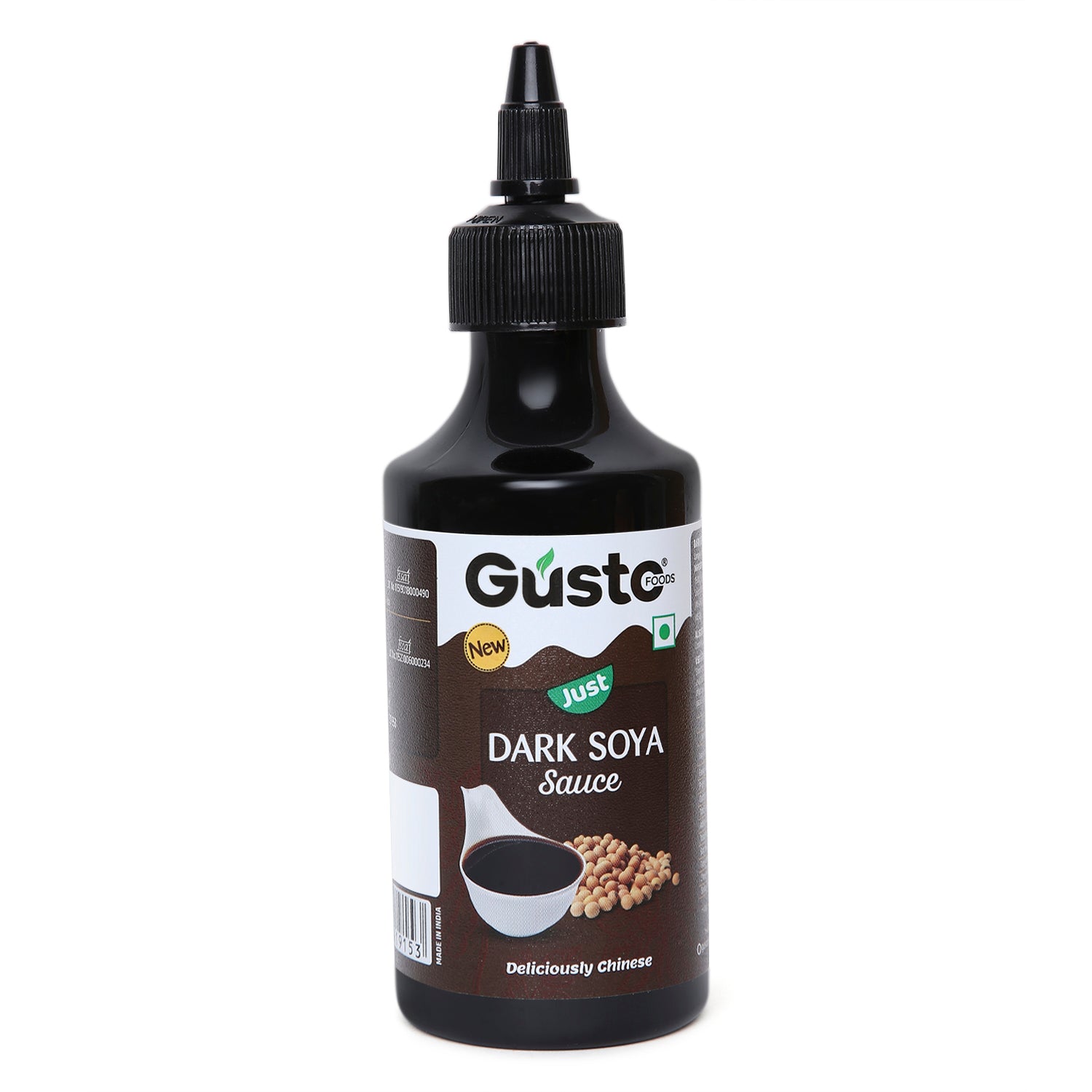 Gusto Foods Dark Soya Sauce | Rich, Authentic Asian Flavor