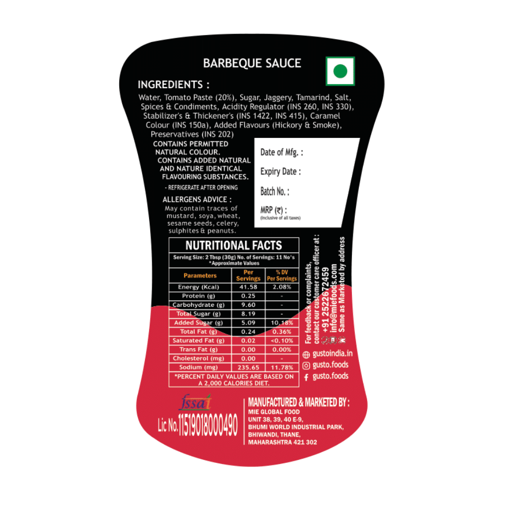 Smoky BBQ Sauce | Rich, Intense Grilling Flavor