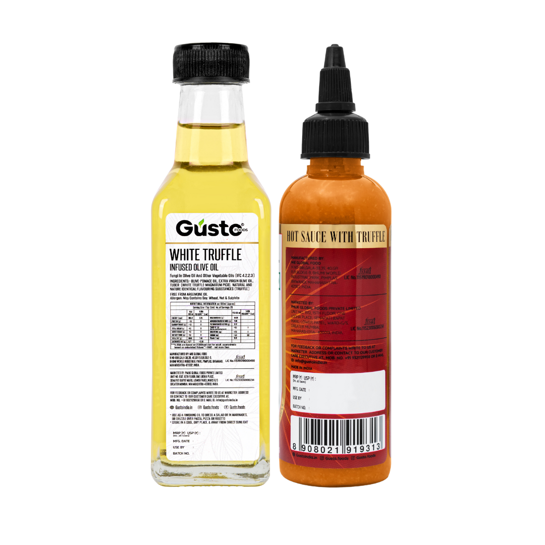 Luxury Truffle Oil & Sauce Combo | Italian Flavors